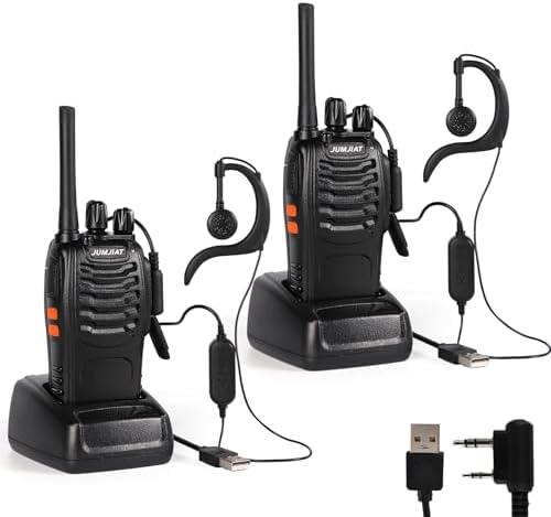 Baofeng Walkie Talkies Professional 2 Way Radio Long Range 16 Channels ...