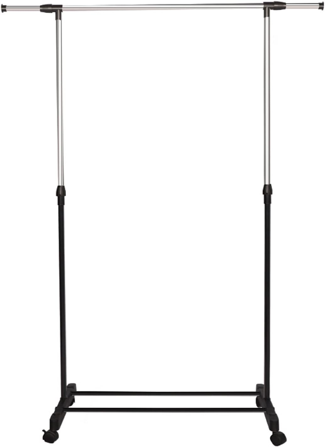 Amazon.com: hatleues Rolling Garment Rack Heavy Duty Clothes Organizer ...