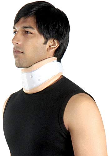 Buy MGRM Hard Cervical Neck Collar (Large) | Height Adjustment | For ...