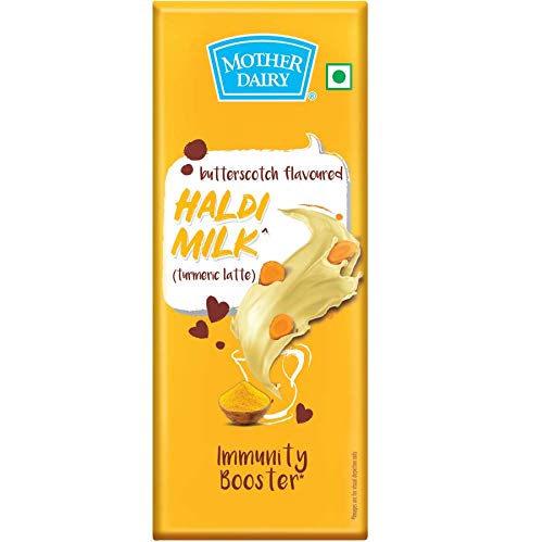 Mother Dairy Haldi Milk Tetra Pak, 200 ml : Amazon.in: Grocery ...