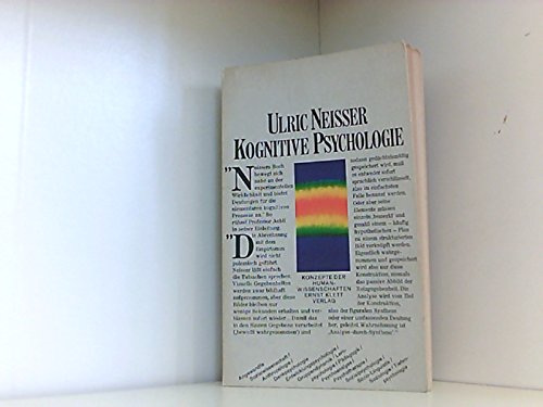 Amazon.co.jp: Kognitive Psychologie : Neisser, Ulric: 本