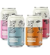 Amazon.com: Better Booch Organic Kombucha - Probiotic & Antioxidant ...