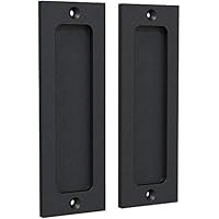 Tibres - 6" Finger Flush Pulls for Closet Pocket - Sliding Barn Door ...