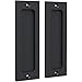 Tibres - 6" Finger Flush Pulls for Closet Pocket - Sliding Barn Door ...