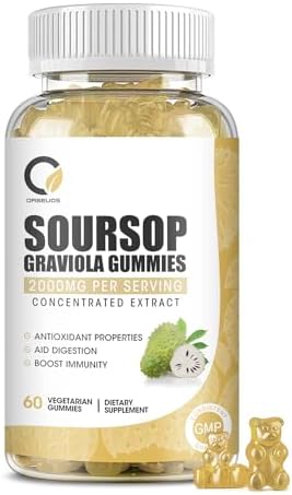 Amazon.com: NalLife Organic Soursop Graviola Leaves 200 Capsules : Health & Household