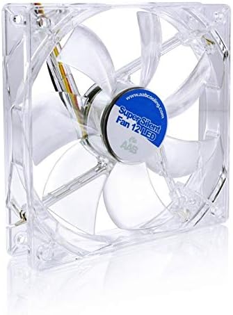 AABCOOLING Super Silent Fan 12 Blue LED – Silent and Efficient 120mm ...