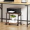 Amazon.com: Asgolion 2-Tier Printer Table with Charging Station for ...