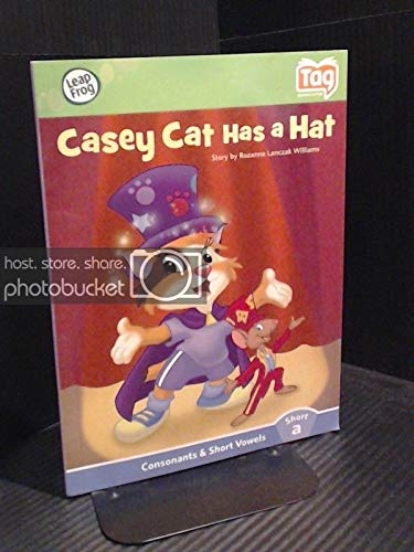Casey Cat Has a Hat (Tag Reading System, Consonants & Short Vowels ...