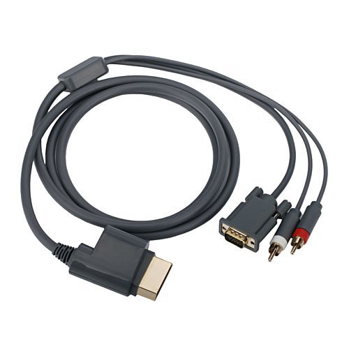Amazon.com: Childhood VGA High Definition Cable Wire RCA Sound Adapter ...