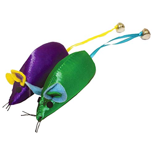Multipet MU20137 3.75 in. Mouse Toy with Bell Assorted : Amazon.in ...