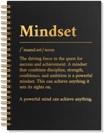 Amazon.com : WUUCKOO Mindset Definition 80 Sheets 160 Pages Funny ...