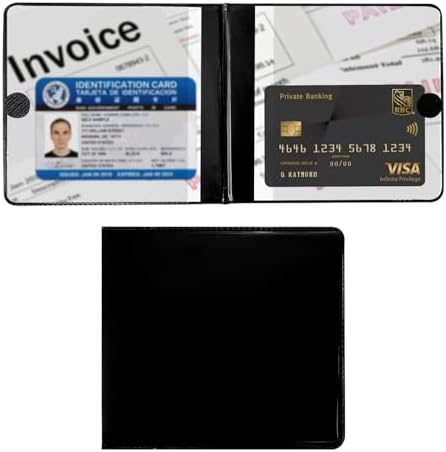 Amazon.com: StoreSMART® - Black Back unisex Plastic Auto Insurance & ID ...