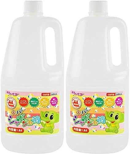 Amazon.co.jp: Tomoda Shokai Soap Bubble Liquid, 60.9 fl oz (1,800 ml ...