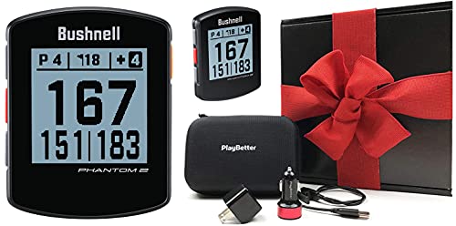 Bushnell Phantom 2 Handheld Golf GPS Gift Box Bundle | Includes ...