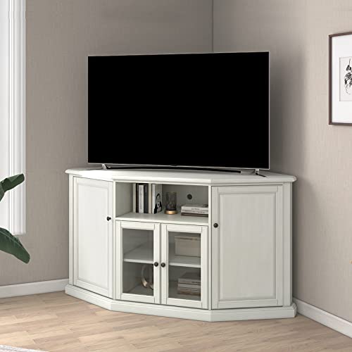 HULALA HOME Corner TV Stand for TVs up to 65 Inches, 60 Inches ...