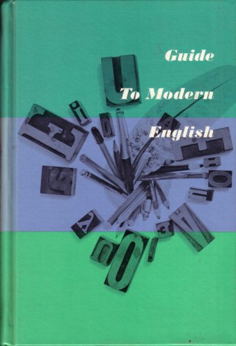 Guide to Modern English: Amazon.co.uk: Books