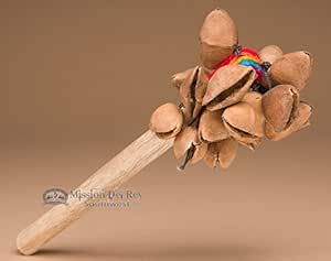 Amazon.com : Andean Indian Seed Pod Rattle 8" (129) : Rattles ...