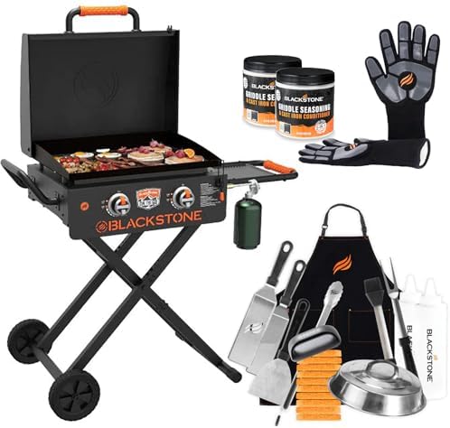 Amazon.com: Blackstone Portable Outdoor Gas Griddle 4 Burner Propane ...