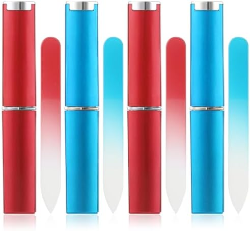 Amazon.com : Longluosi 3 Pack Glass Nail Files with Case, Ultra Quality ...