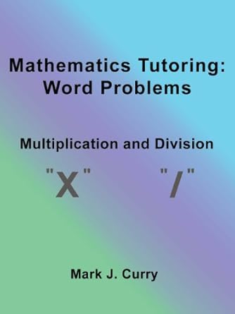 Amazon.com: Mathematics Tutoring: Word Problems - Multiplication and ...