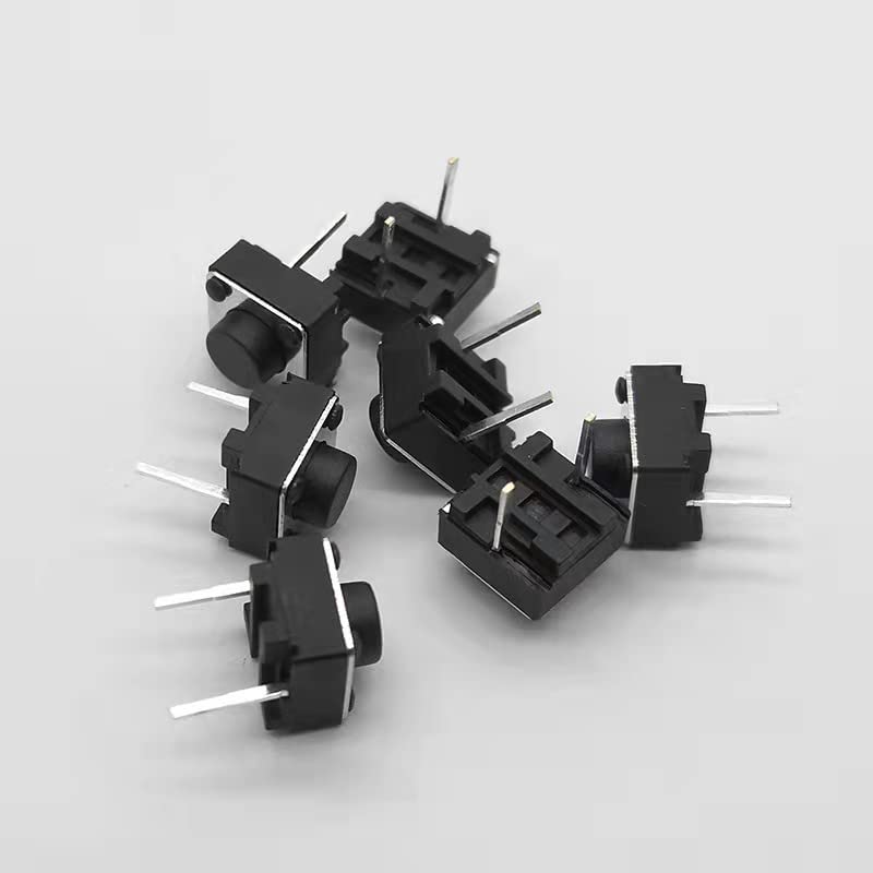Snapklik.com : 50Pcs 6mm 2 Pin Momentary Tactile Tact Push Button ...