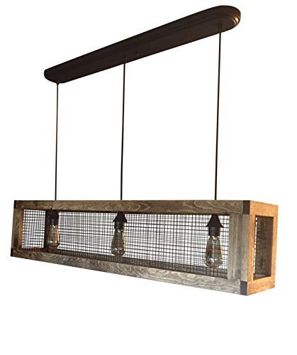 Amazon.com: Rustic Lighting - Rustic Chandelier - Rustic Wood Light ...