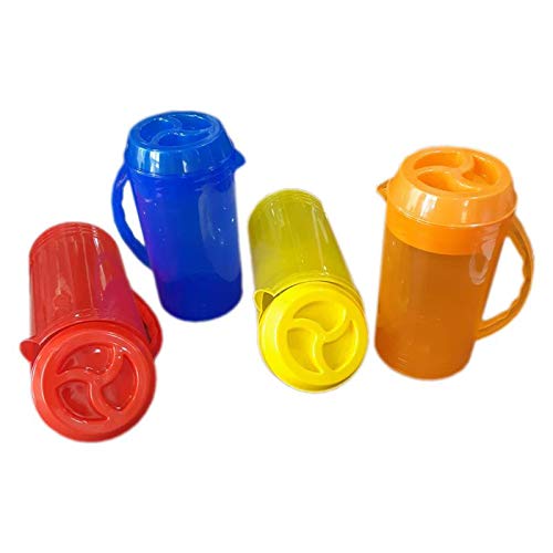 Buy Mayur Plastic Atlantic Water Jug - 3 LTR (Multicolour) 4 Pcs ...