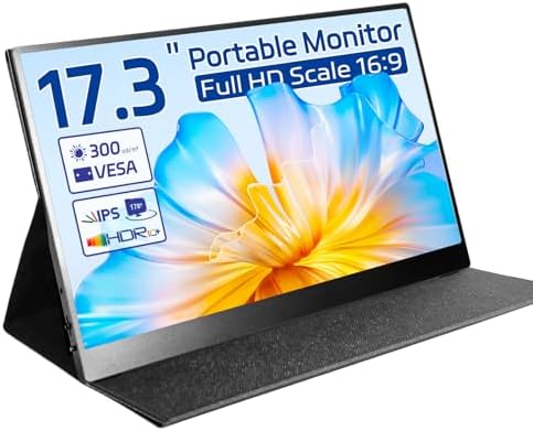 Amazon.com: Touchscreen Portable Monitor, HDMI Gaming Display Screen ...