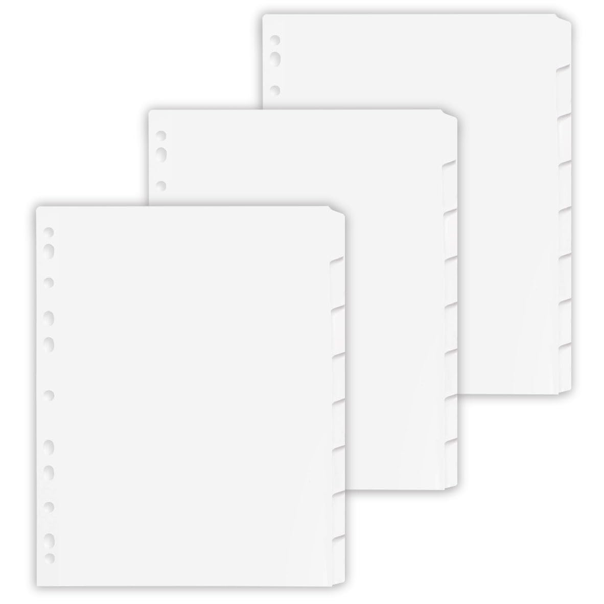 Amazon.com : CoroRio Binder Dividers with Tabs, 8-Tabs Tear-Resistant ...
