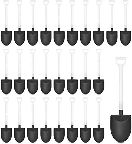 Amazon.com: DIYASY 100 Pcs Mini Shovel Spoons, Plastic Shovel Spoon for ...
