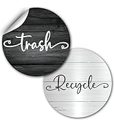 Amazon.com: Recycle and Trash Magnets for Kitchen Trash Cans and ...