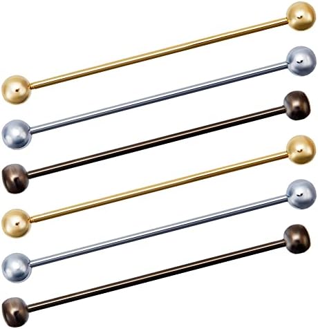 Amazon.com: WEBEEDY 6PCS Mens Shirt Collar Bar Pin Clips Clasp Set ...