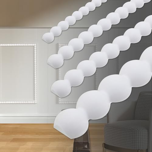 Amazon.com: QDYMXUN 118"L x 0.7"W Flexible Mirror Frame Bead Molding ...