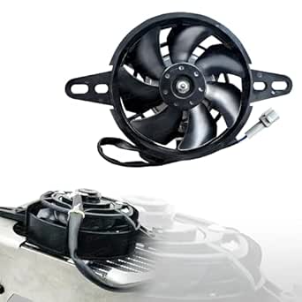 Amazon.co.jp: 4" Inch Radiator Cooling Fan 12V Universal Motorcycle ...