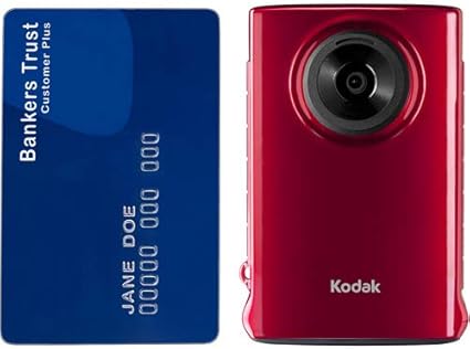 Amazon.com : KODAK Mini Video Camera with SD Card (RED) : Camcorders ...