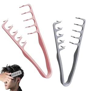 Amazon.com : 2Pcs Texture Comb, Volumizing Wide-Tooth Texture Hair ...