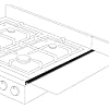 Amazon.com: Stovetop Extender SE24BLA Oven Gap Guard (Pack of 2 ...