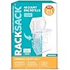 Rack Sack Compact Clear Garbage Bags - Maximize Undersink Space