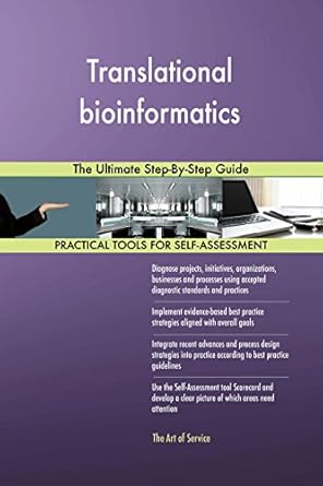 Translational bioinformatics The Ultimate Step-By-Step Guide eBook ...