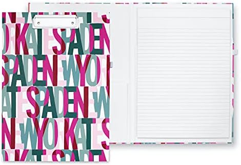 Kate Spade New York - Folio portapapeles con clip de perfil bajo ...