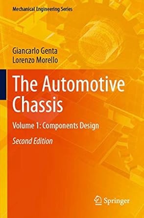 The Automotive Chassis: Volume 1: Components Design (Mechanical ...
