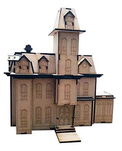 Addams Family House Model Kit Laser Cut : Amazon.co.uk: Handmade Products