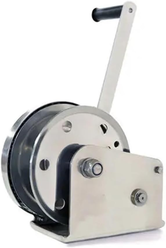 Amazon.com: Hand winch, 304 Stainless Steel Hand Winch Two-Way Self ...