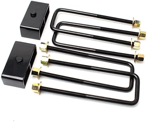 Amazon.com: 2" Rear Leveling Lift Kits Block Kit Compatible with 2WD ...