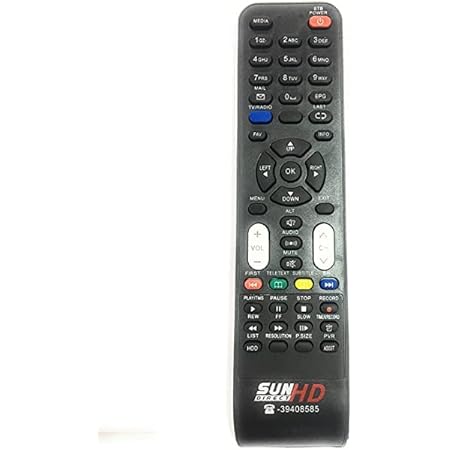Buy micromia Sun Direct HD Remote Control High Definition Sun Direct hd ...