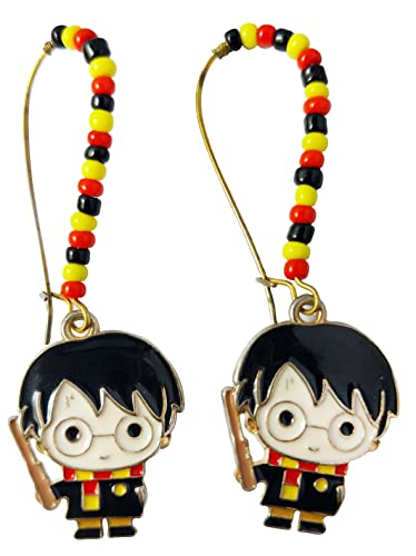 Buy Harry Potter, Hermione Granger, Ron Weasley Magical Trio Earring ...