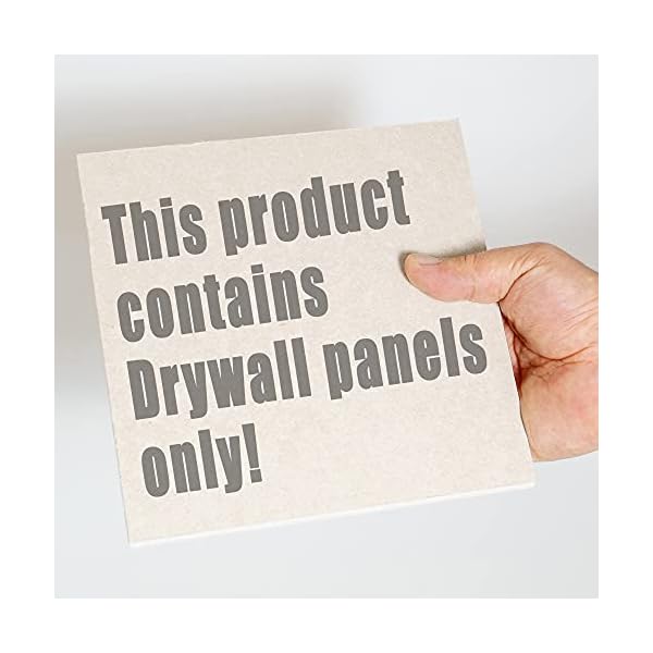 Drywall Repair Panel by Stella Sealants – 6″x6″x1/2″ (2 Pack Sheet ...
