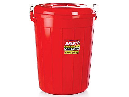 Aristo Multipurpose Plastic Storage Bucket 100 LTR (Red) : Amazon.in ...