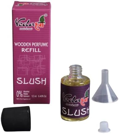 Vedashree Wooden Perfume Refill, Refill for Car Perfume - Slush (12ml ...