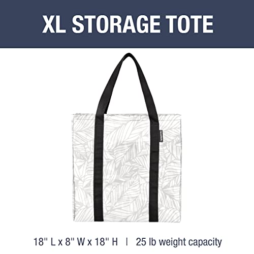 Snapklik.com : CleverMade 2 Pack Storage Tote, Tall Frakta Shopping Bag ...